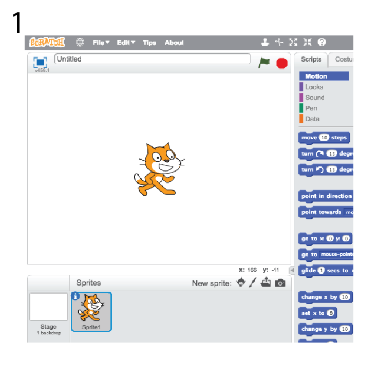 2D Games maken met Scratch (Deel 1: Rondleiding) – Coster-Graphics