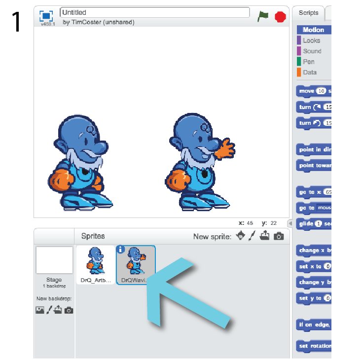 2D Games maken met Scratch (Deel 1: Rondleiding) – Coster-Graphics
